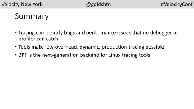 Modern Linux Tracing Landscape | PPTX