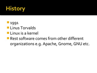 Linux Training Workshop | PPT