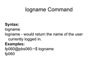 Linux user mgnt | PPT