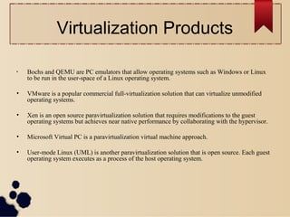 Linux virtualization | PPT