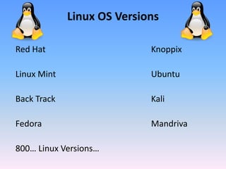 Linux vs windows | PPTX