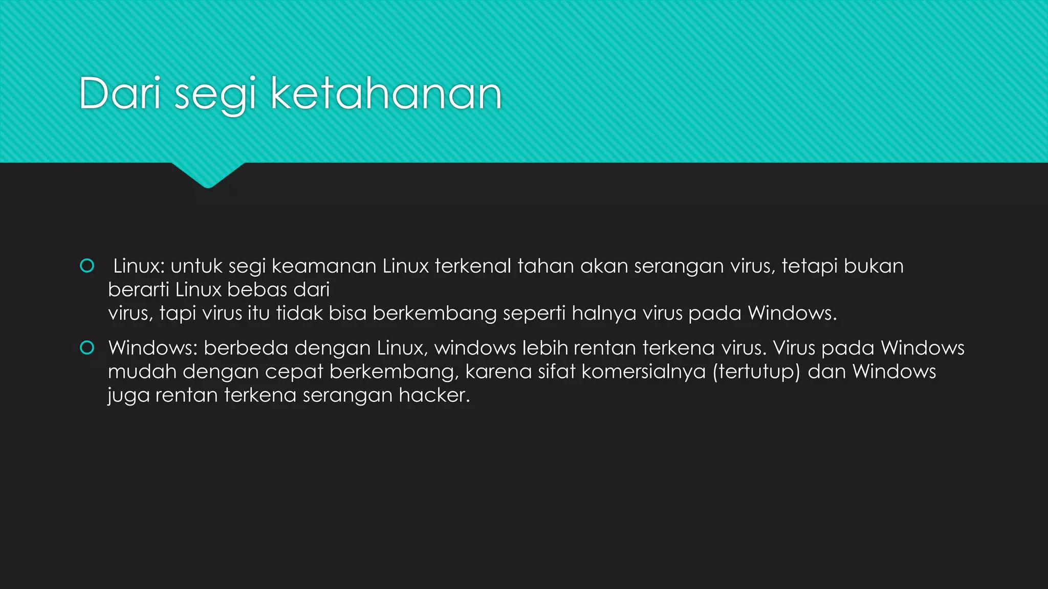 Linux vs windows | PPTX