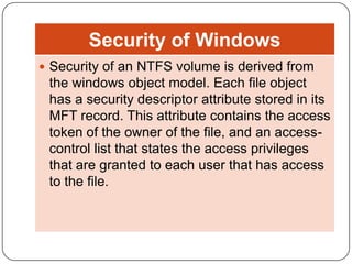 Linux vs windows | PPTX