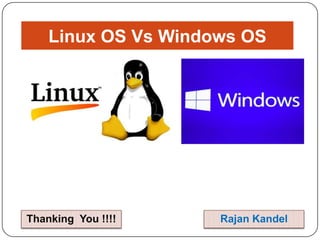 Linux vs windows | PPT