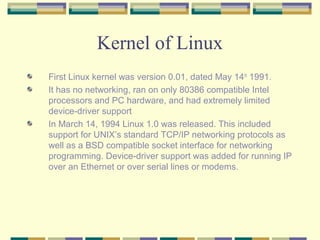 Linux vs windows | PPT | Operating Systems | Computer Software and ...