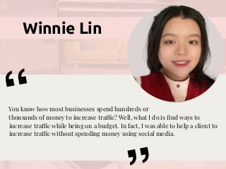 Personal Brand Exploration - Winnie Lin | PDF
