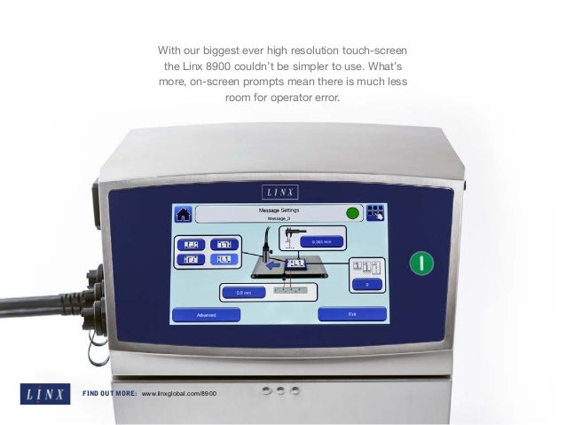Achieve Maximum Efficiency With A Linx 8900 Minimal Effort Coder