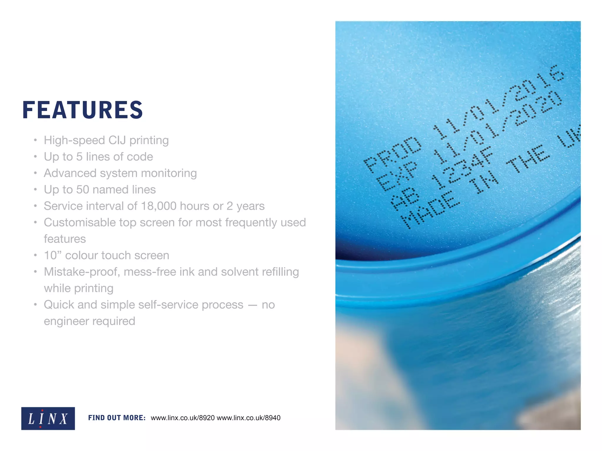 Meet the Linx 8920 & Linx 8940 | PDF