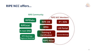 Supporting RIPE NCC's vision with training and certification | PDF ...