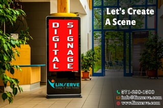 Outdoor Digital Signage Services | PDF