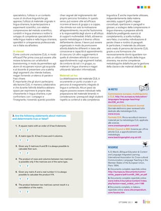 Insegnare Scienze In Inglese-Teaching Science in English | PDF