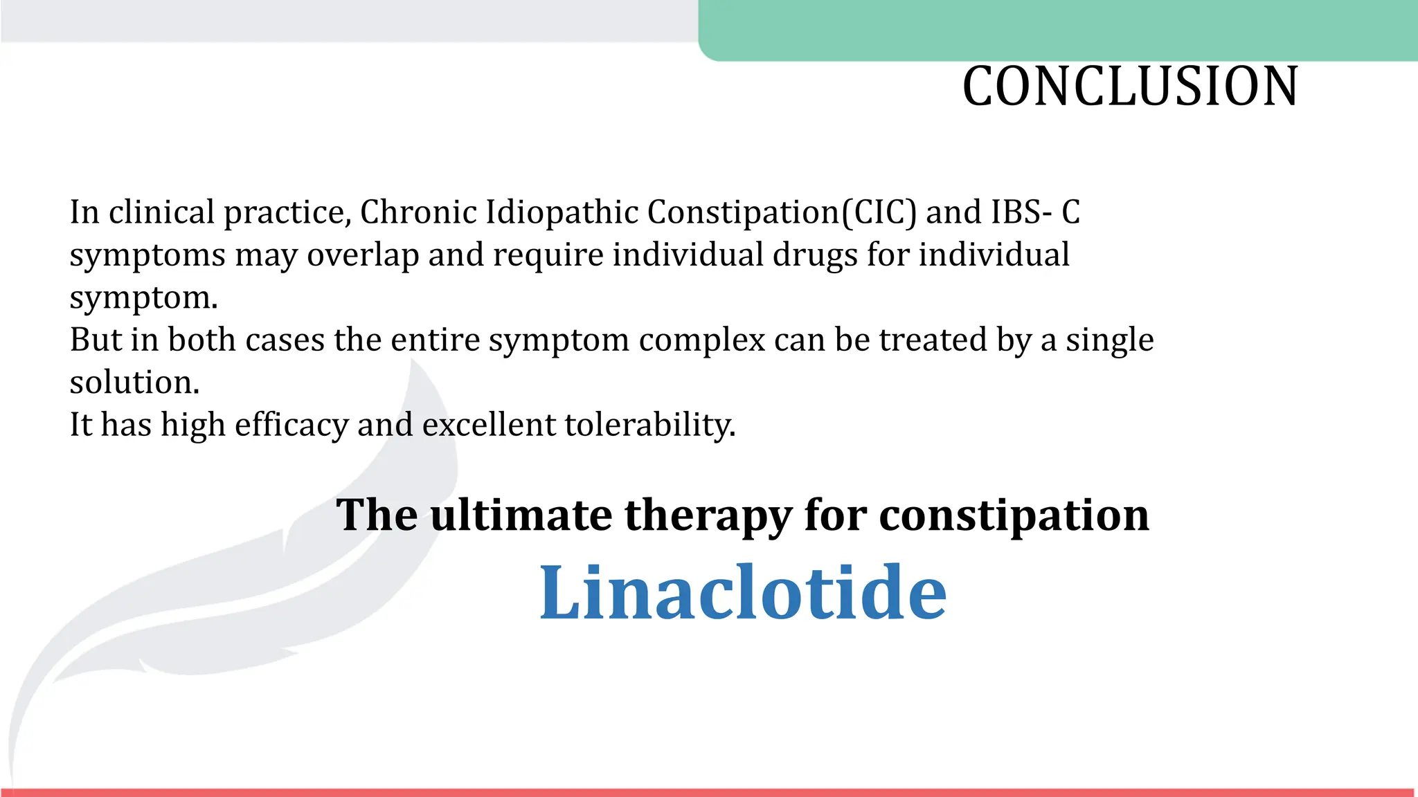 Linzela Disease part chronic idiopathic constipation.pptx