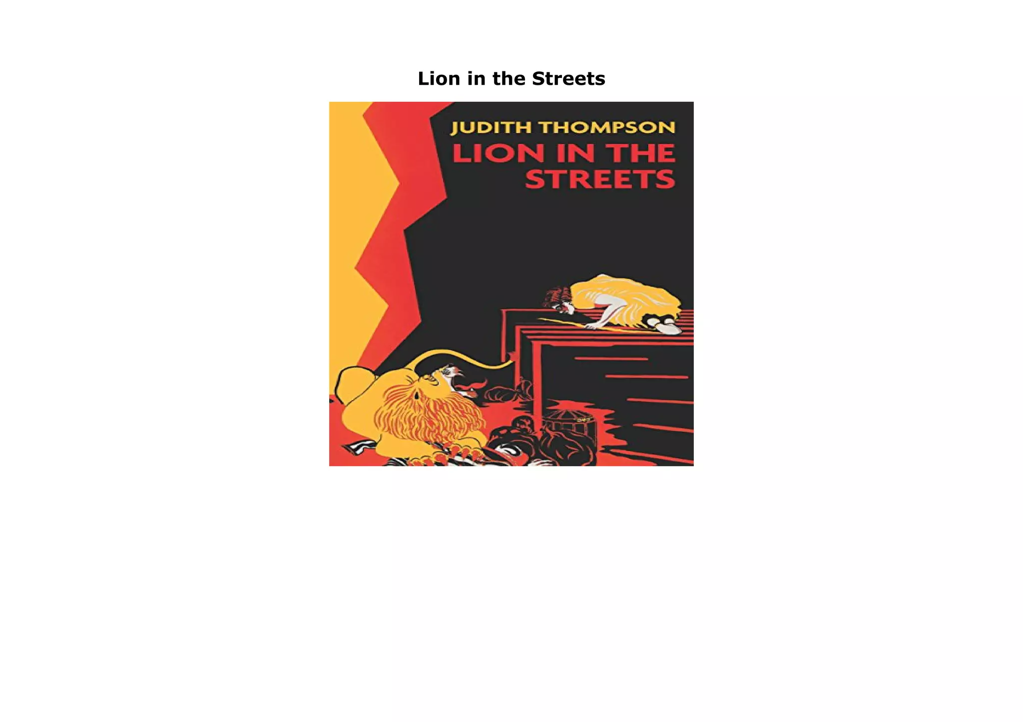 Lion in the Streets | PDF
