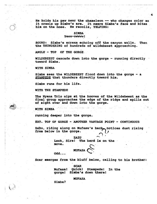 Lion king,-script | PDF