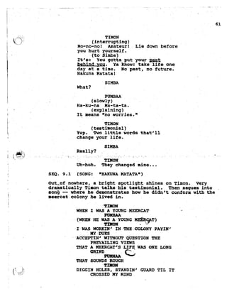 Lion king,-script | PDF