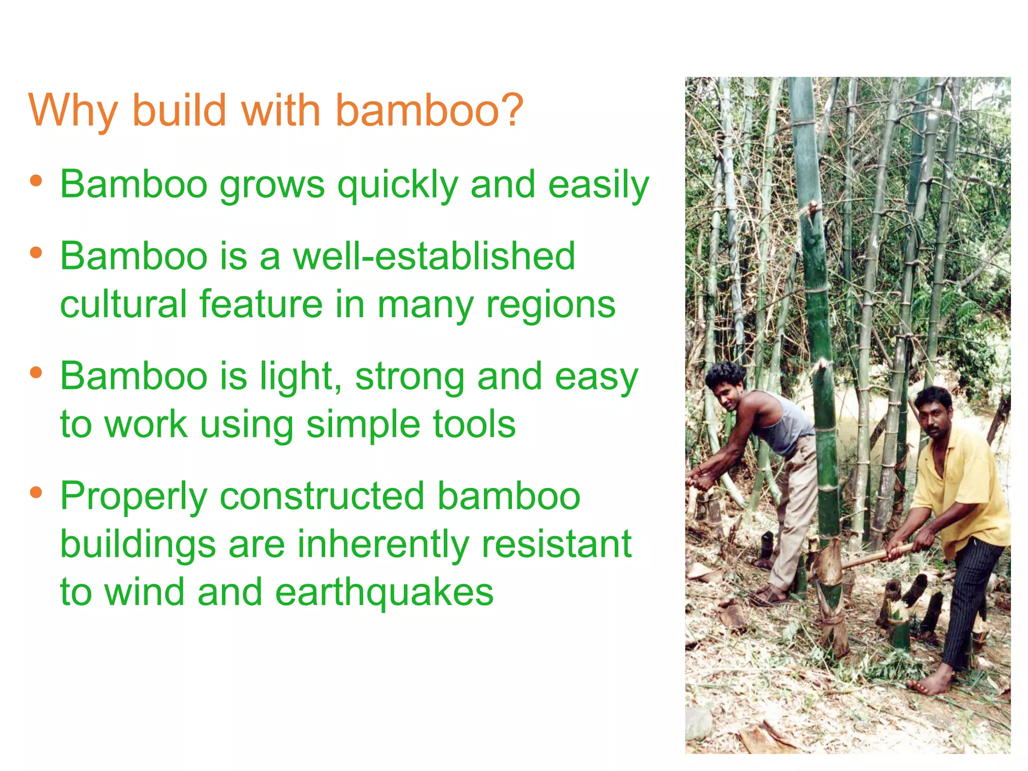 Lional Jayanetti_Bamboo in Construction | PPT