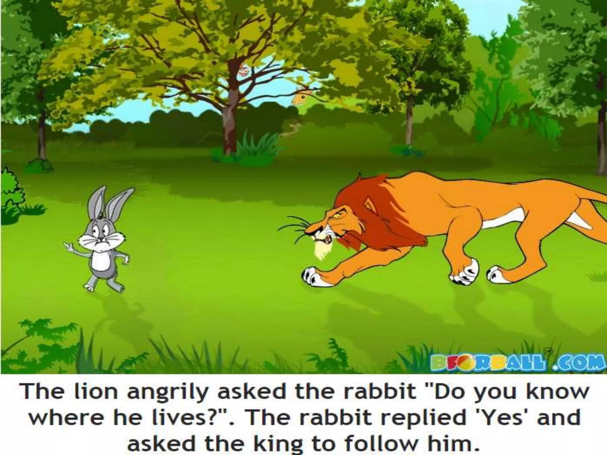 The Lion and the Rabbit | PPTX