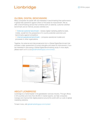 Lionbridge Cycle Time | PDF