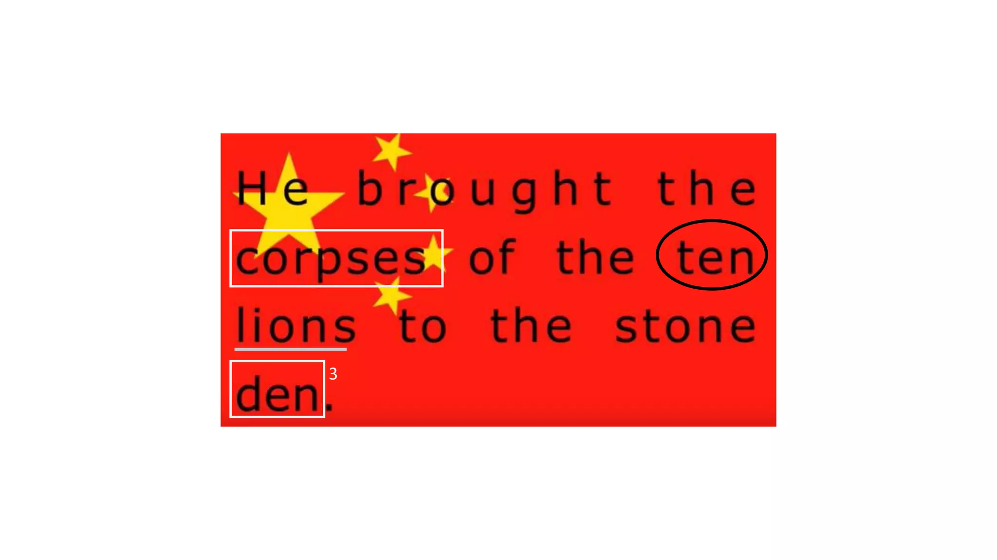 Lion eating poet in the stone den-edit | PPTX
