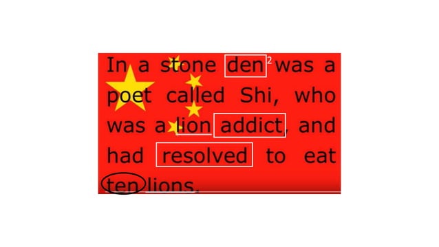 Lion eating poet in the stone den-edit | PPTX