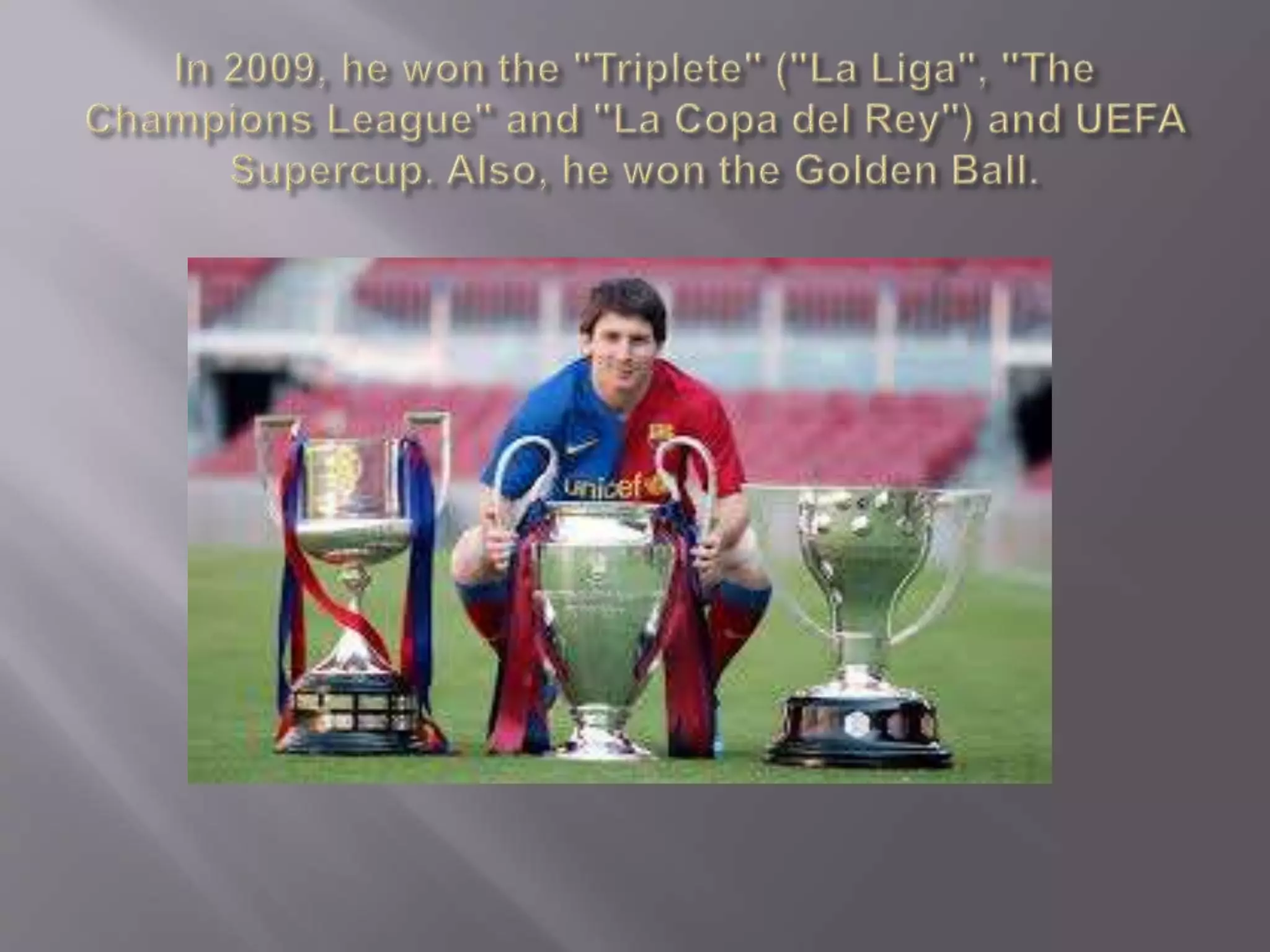 Lionel Messi's Timeline | PPT