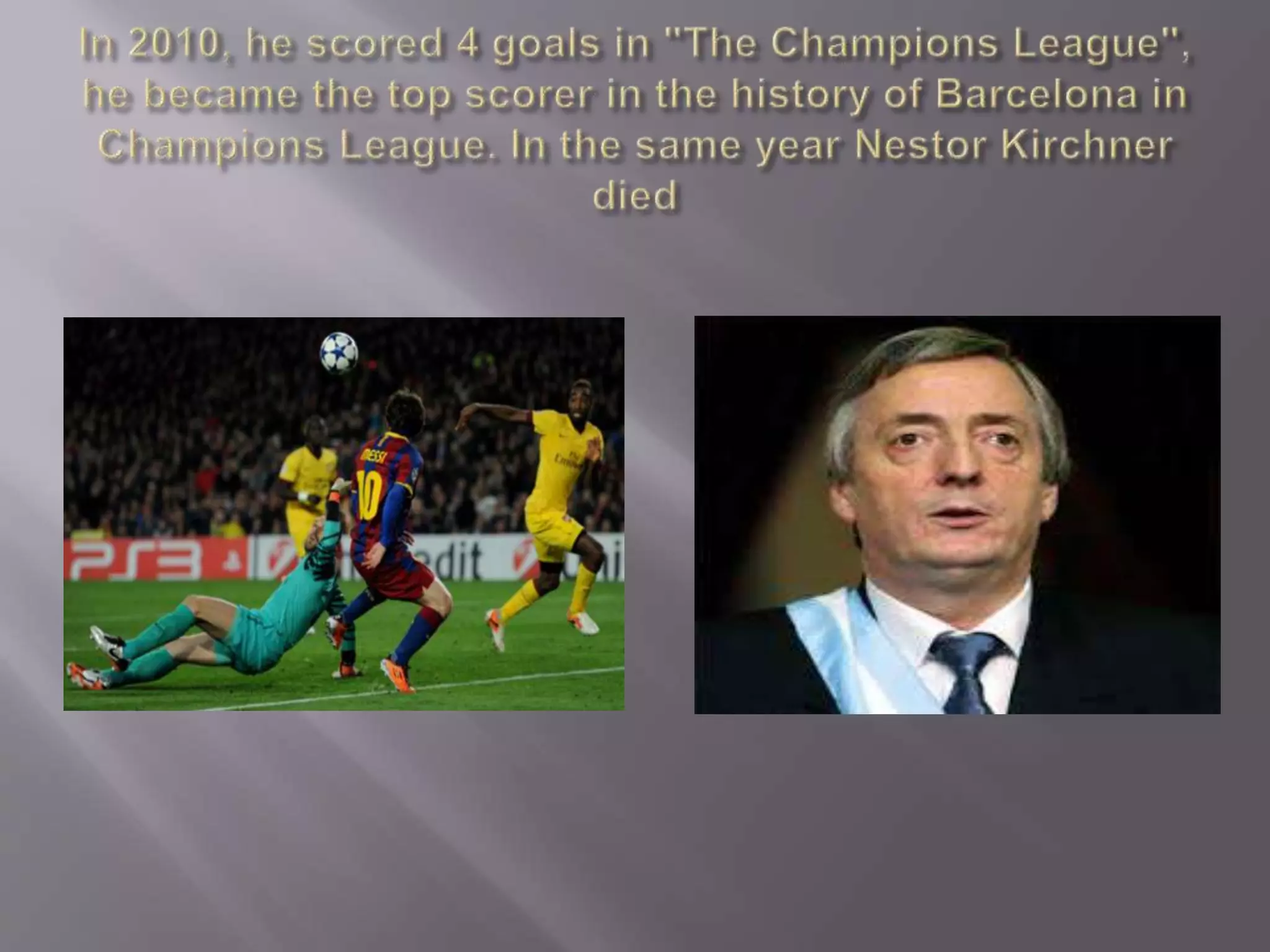 Lionel Messi's Timeline | PPT | Free Download