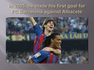 Lionel Messi's Timeline | PPT