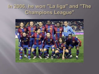 Lionel Messi's Timeline | PPTX