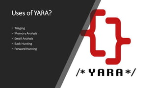 Sigma and YARA Rules | PDF