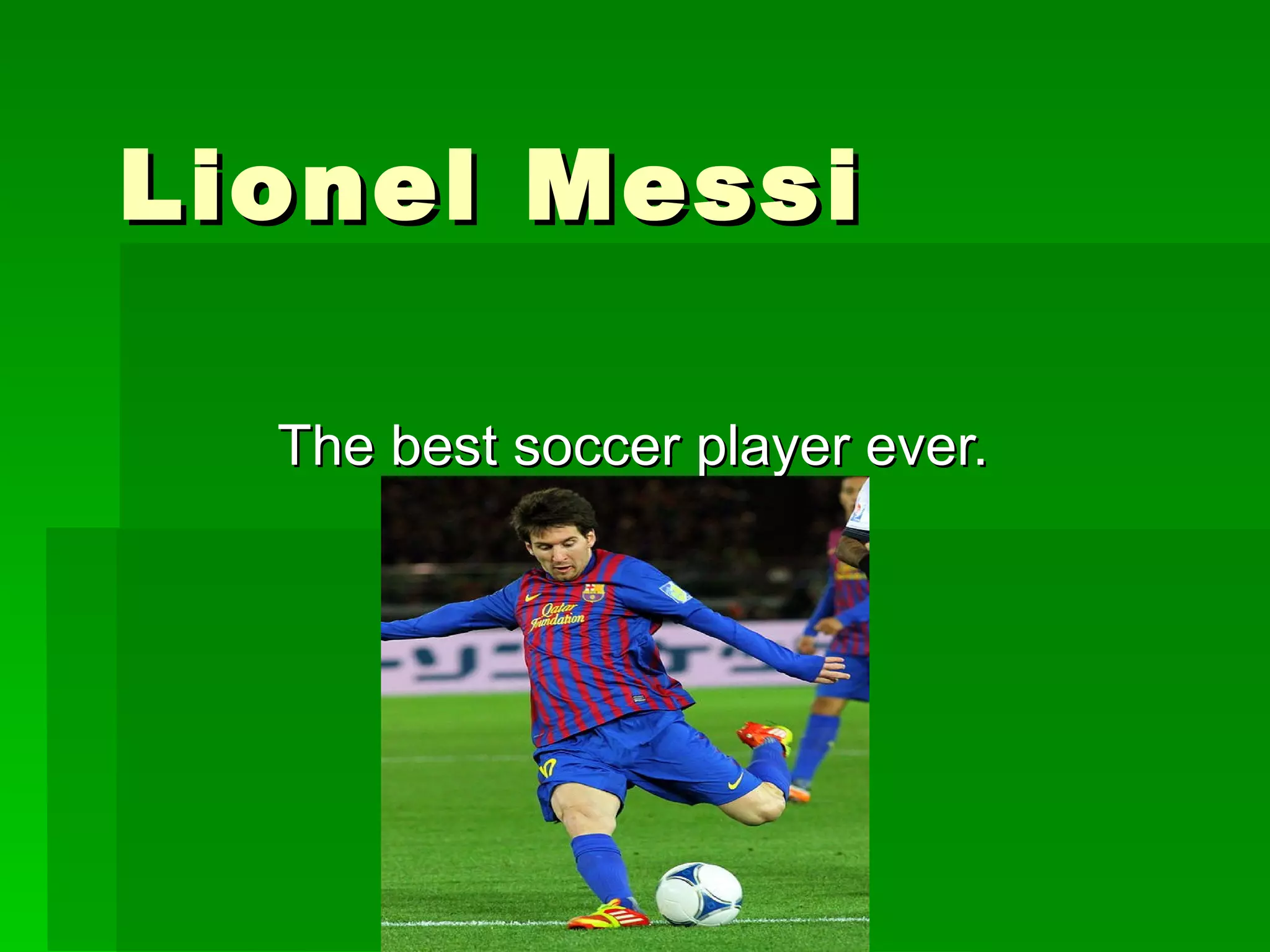 Lionel messi | PPT