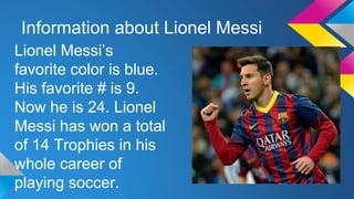 Lionel Messi by Colton | PPT