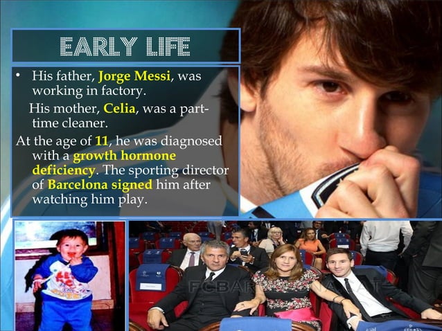 Presentation on Lionel Messi | PPT