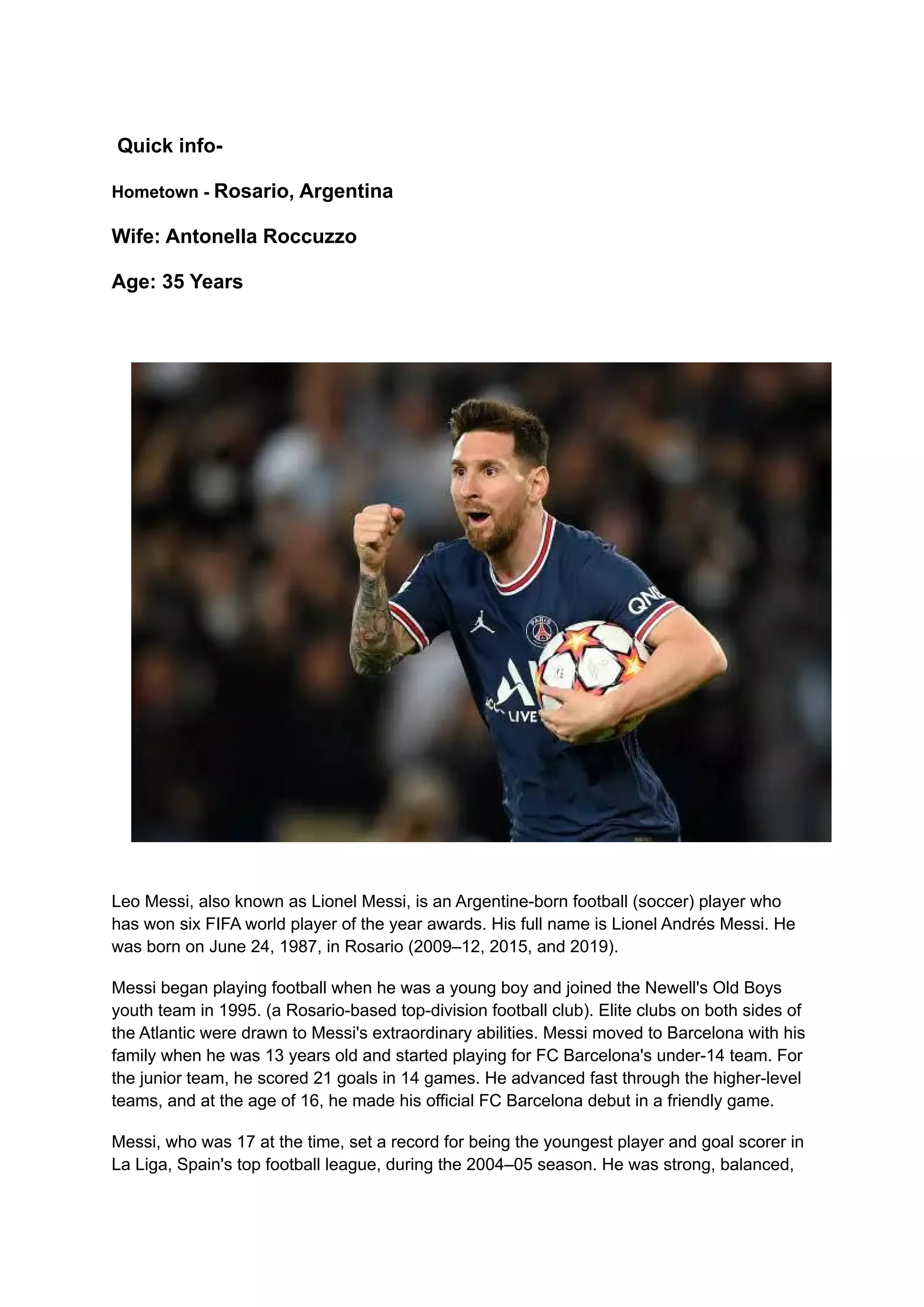 Lionel Messi Height, Age, Wife, Children, Family, Biography & More.pdf