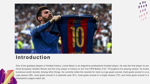 Lionel Messi PPT.pdf | Soccer | Sports