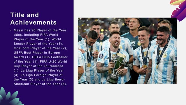 Lionel Messi PPT.pdf | Soccer | Sports