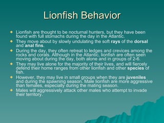 Lionfish Program Presentation | PPT