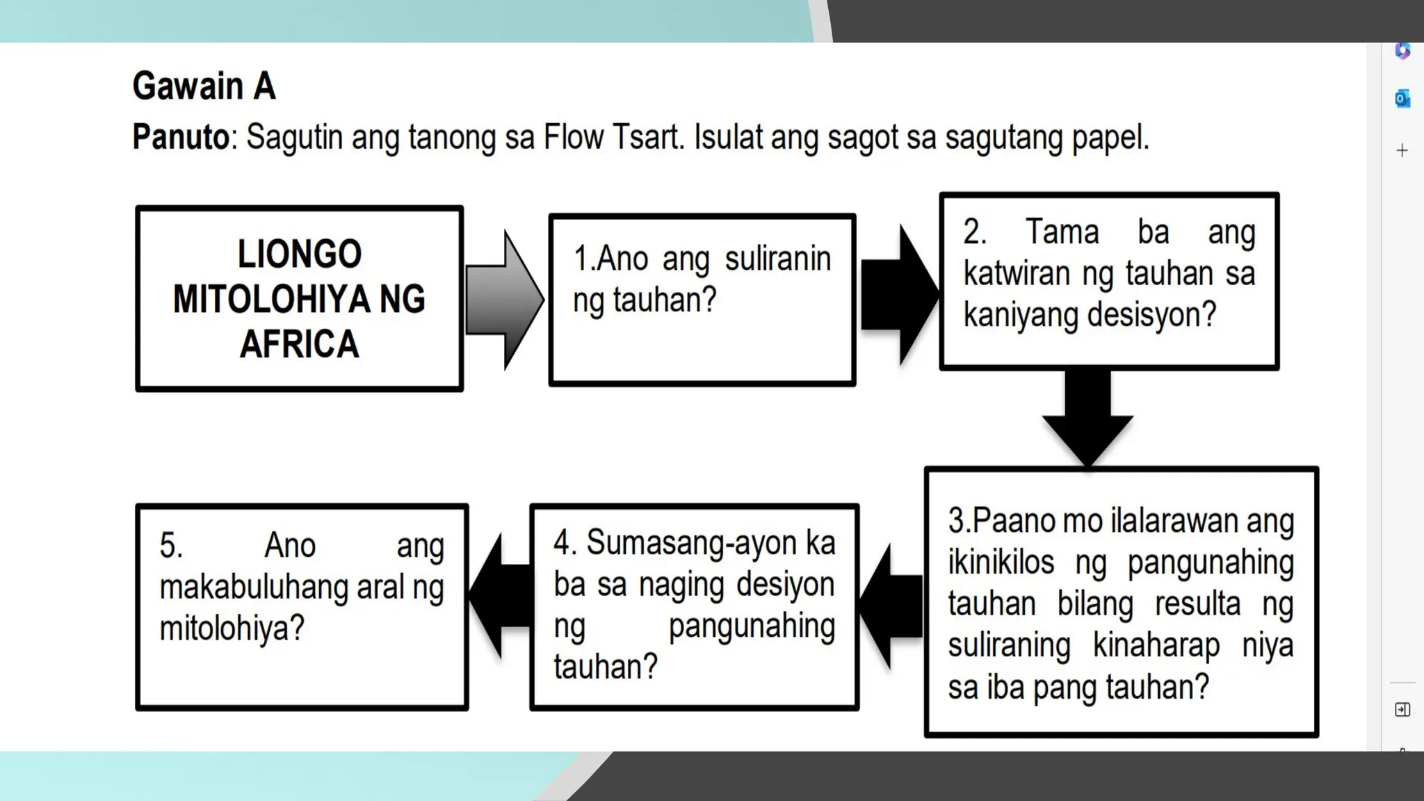 LIONGO ARALIN SA FILIPINO BAITANG SAMPU 1 | PPT