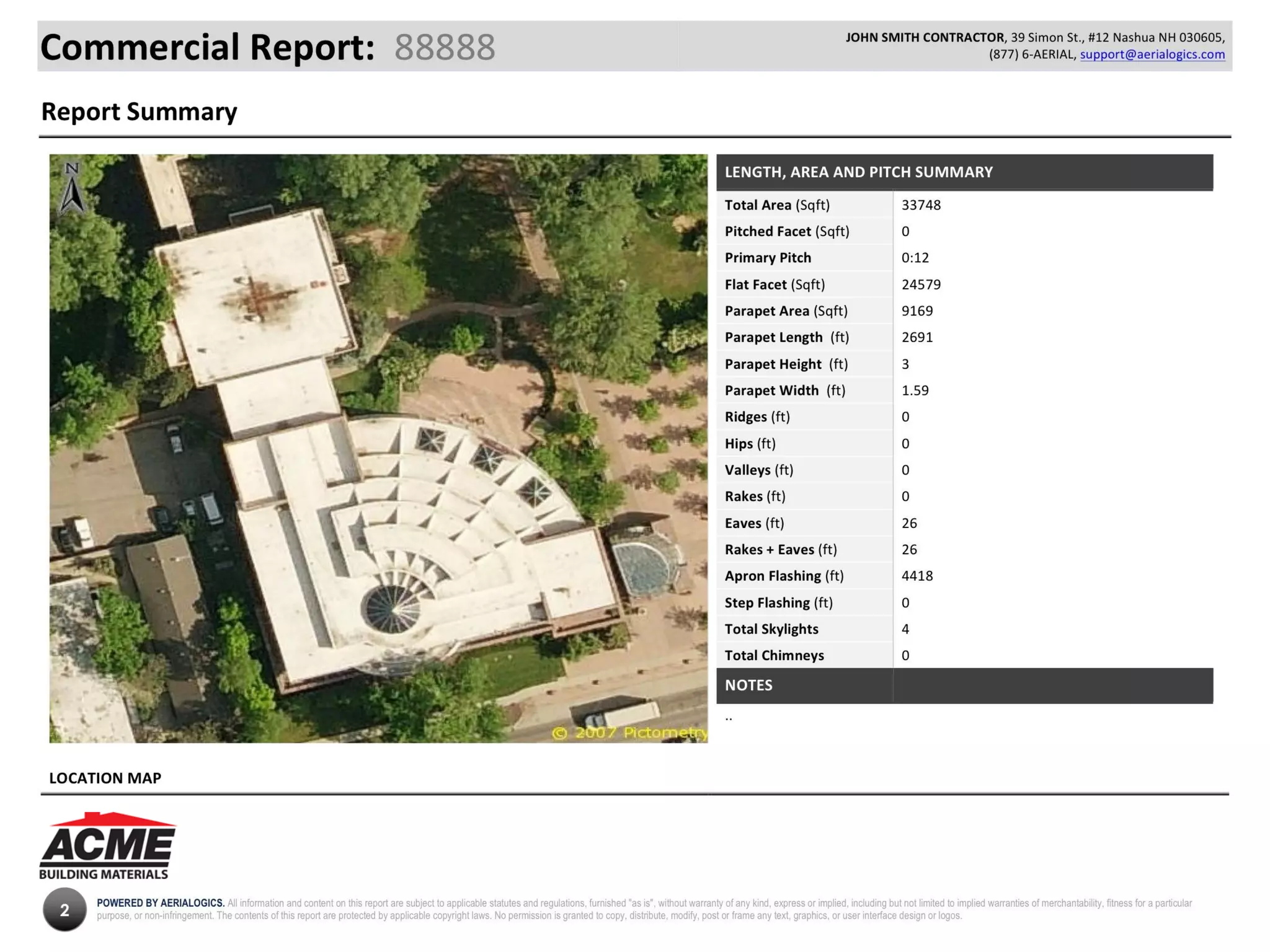 Professional Aerial Measurement Reports at a Great Price! | PDF