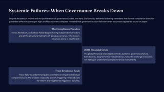 The Evolution of Corporate Governance from Trust to Stewardship | PDF