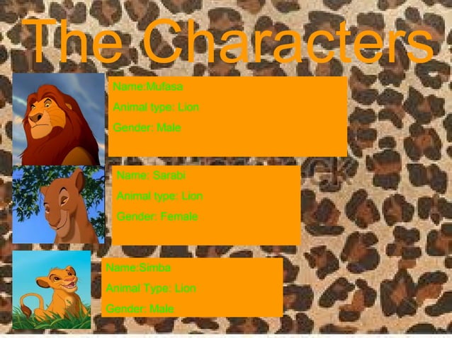 Lion king | PPT