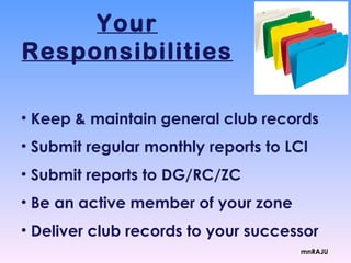 Lion secretary 2012 2013 | PPT
