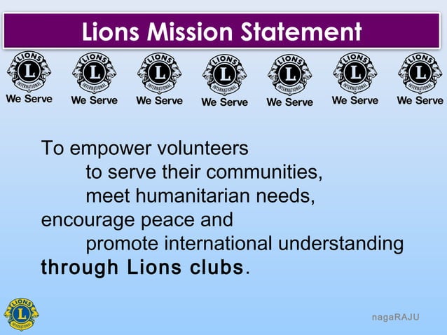 Lions Fundamentals RLLI 2015 | PPT | Business | Business and Finance