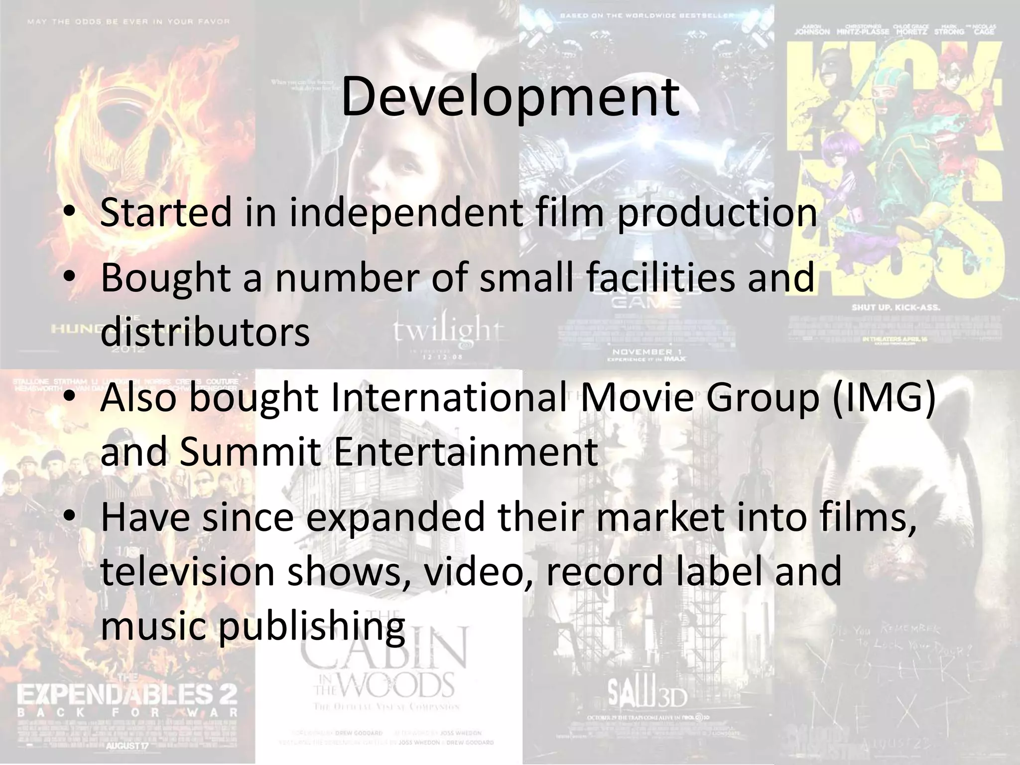 Lionsgate PowerPoint | PPTX