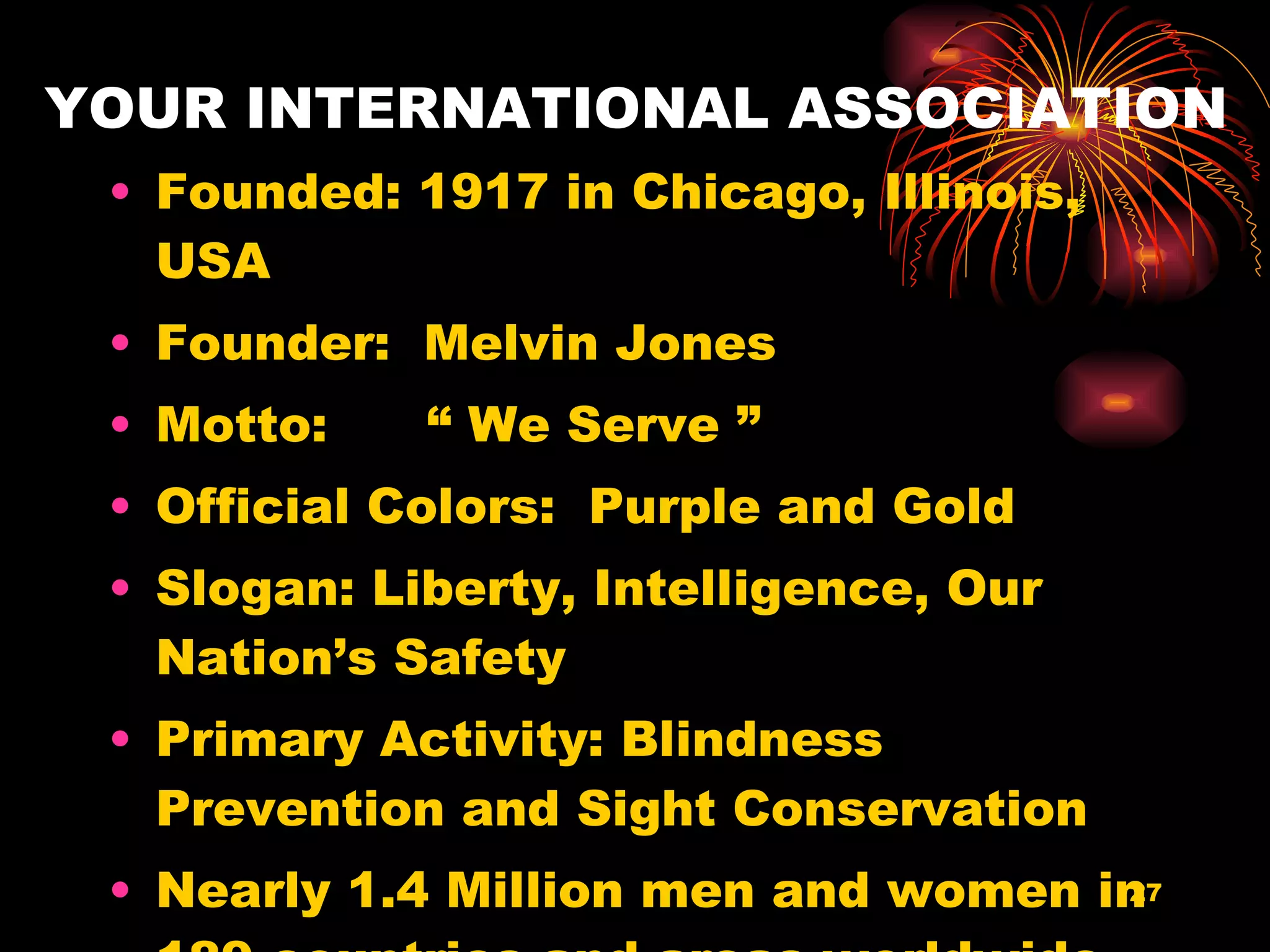 Lionsprsentation | PPT