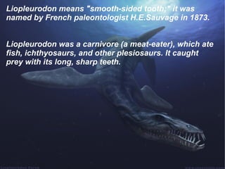 Liopleurodon | PPT