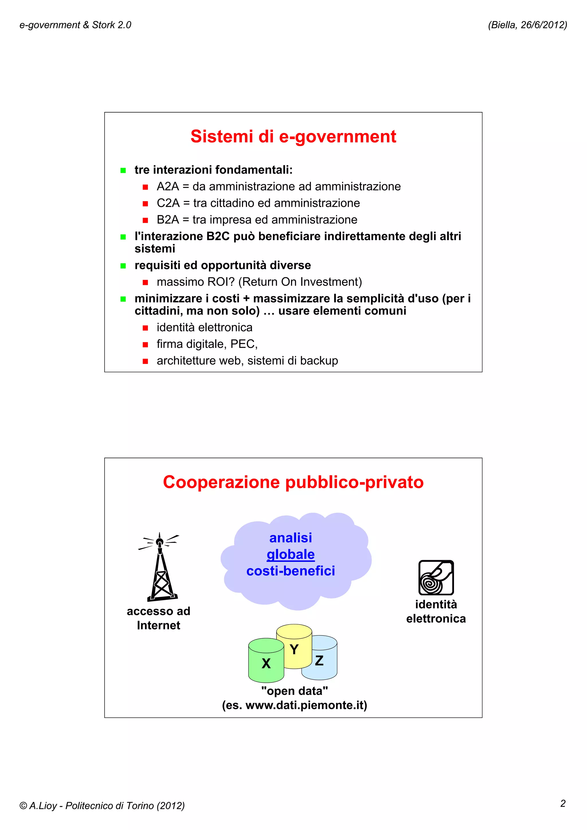 Stork 2.0 - Progetto europeo per la gestione dell’identità elettronica ...