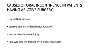 Lip splitting incisions | PPT