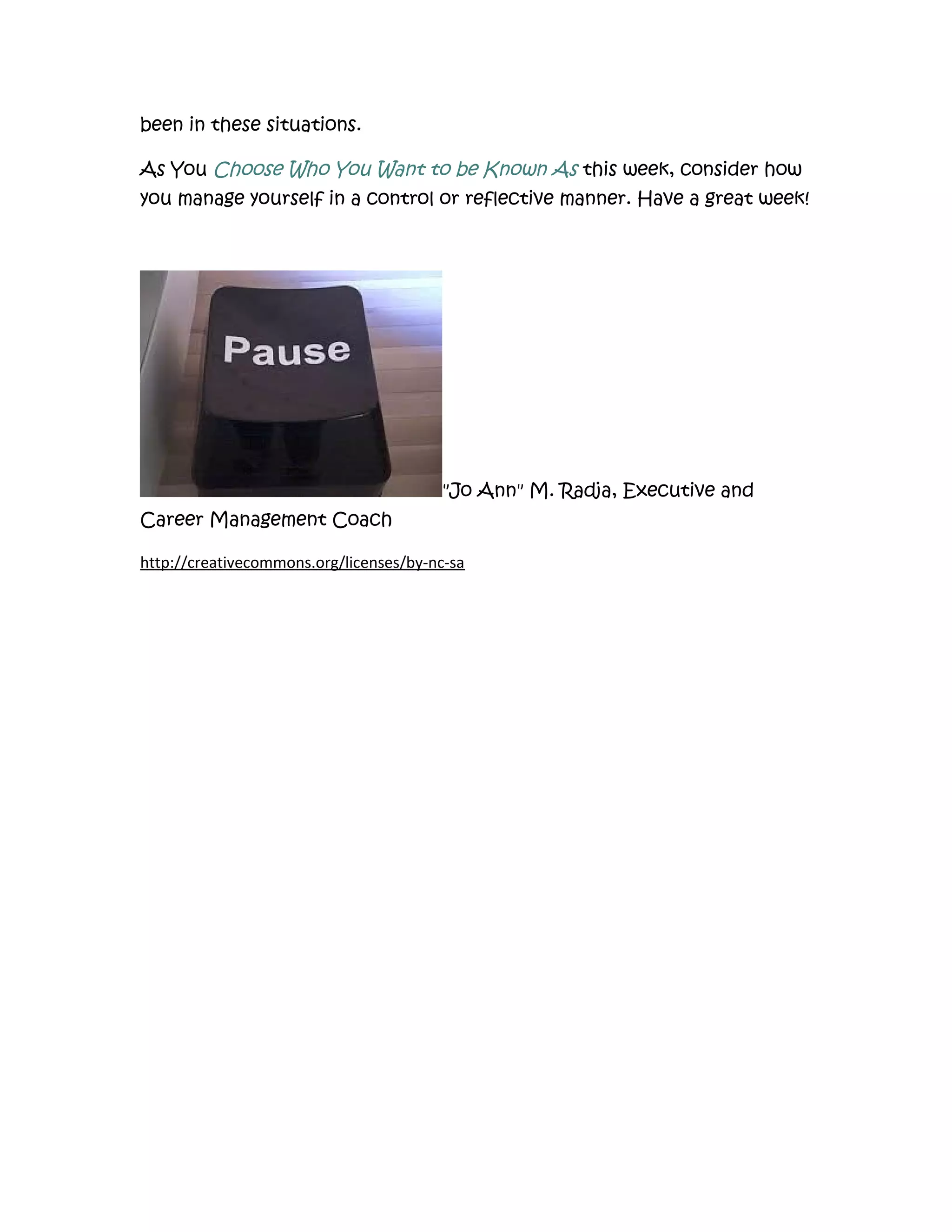 What's Your Pause? | PDF
