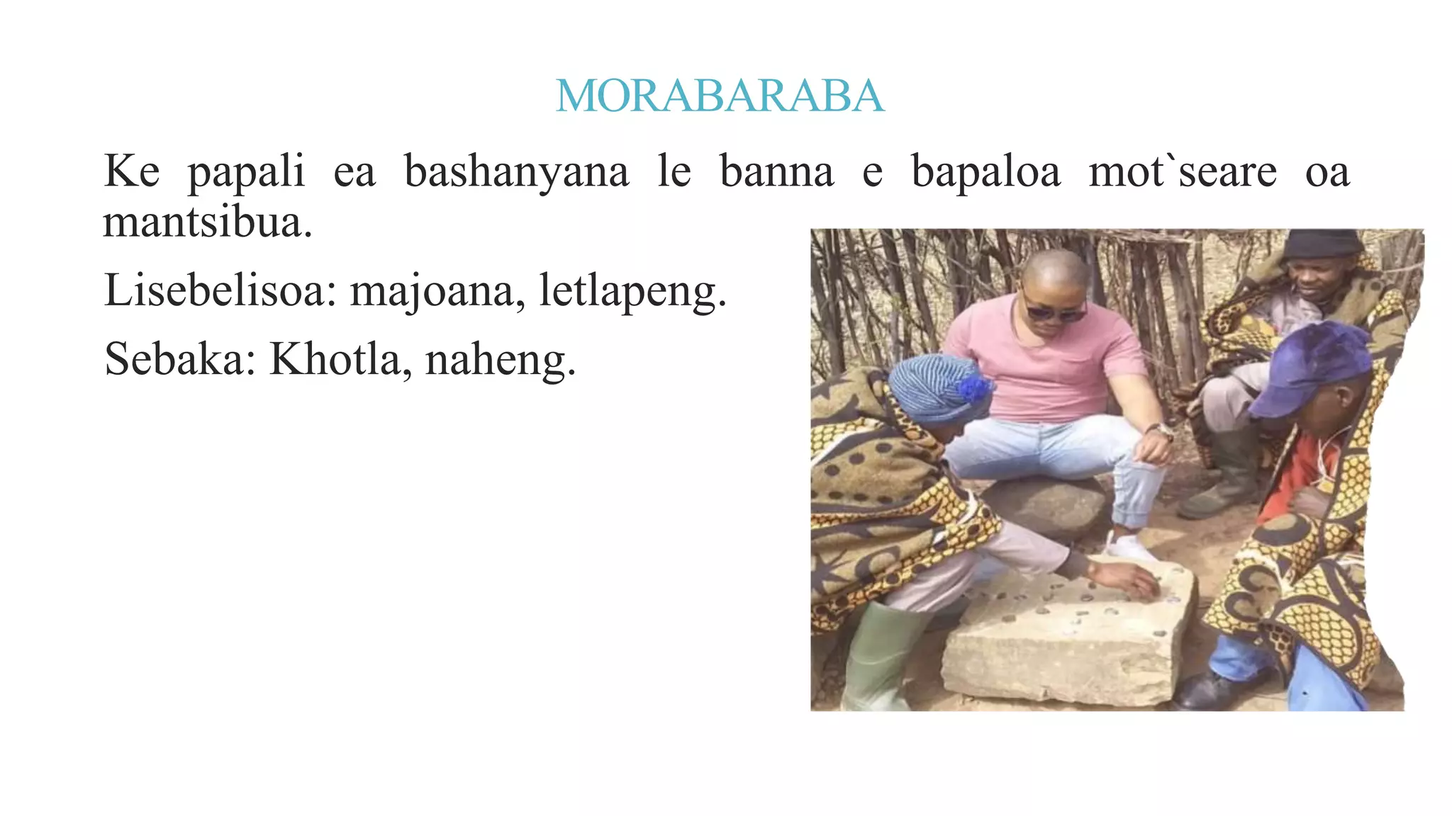 LIPAPALI TSA BASOTHO | PPTX