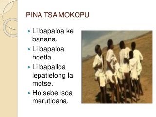 Lipapali tsa Basotho | PPTX